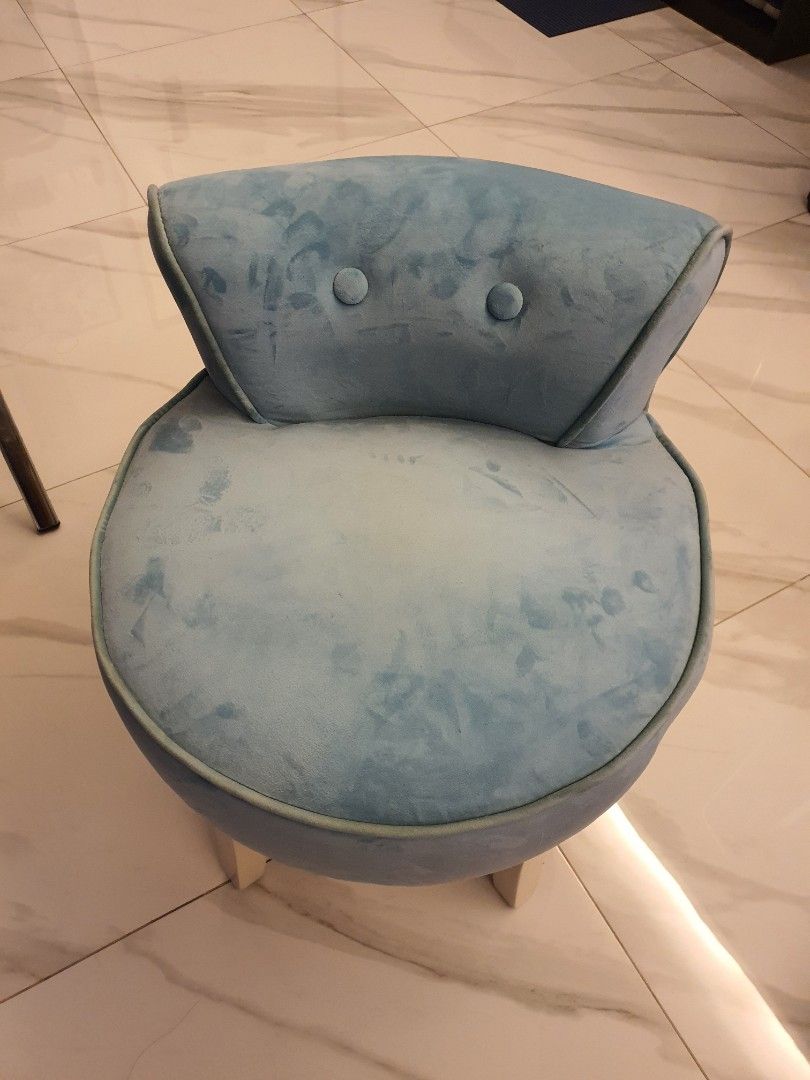 Dressing table sofa chair, Furniture & Home Living, Furniture, Chairs ...