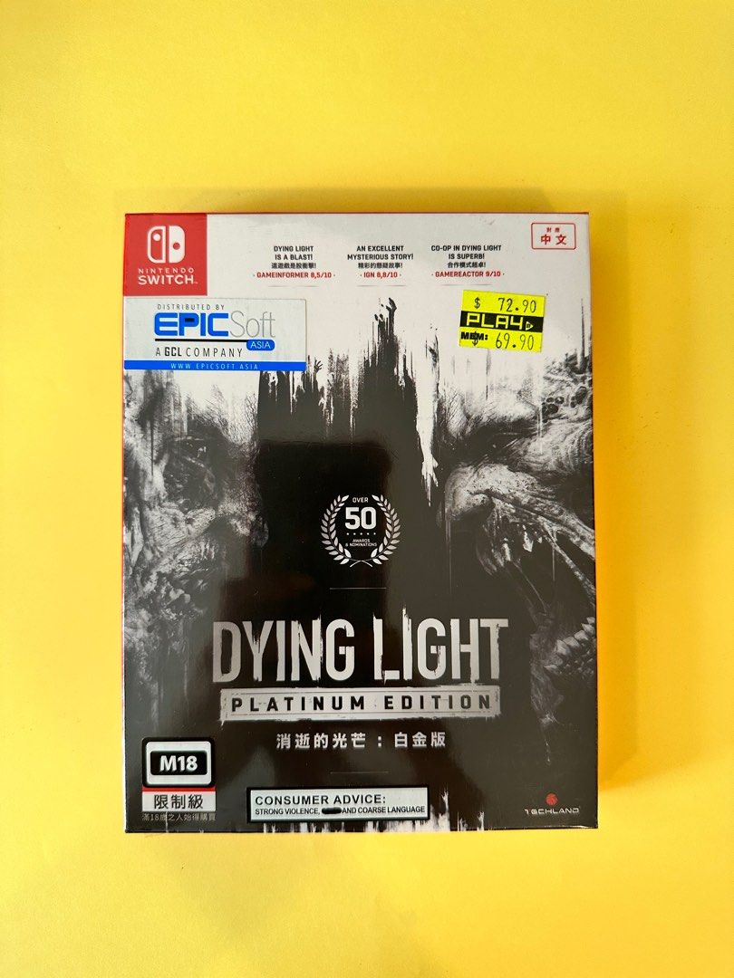 Dying Light Nintendo Switch game, Video Gaming, Video Games, Nintendo ...