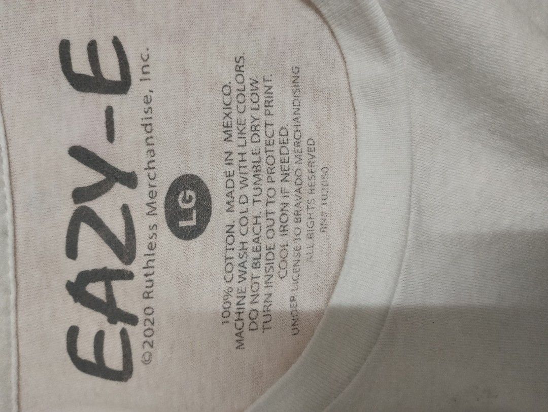 Eazy E merchandise t shirt, Men's Fashion, Tops & Sets, Tshirts & Polo ...