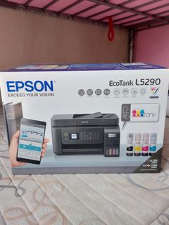 EPSON EcoTank L5290 Wi-Fi All-in-One Ink Tank Printer, Computers & Tech ...