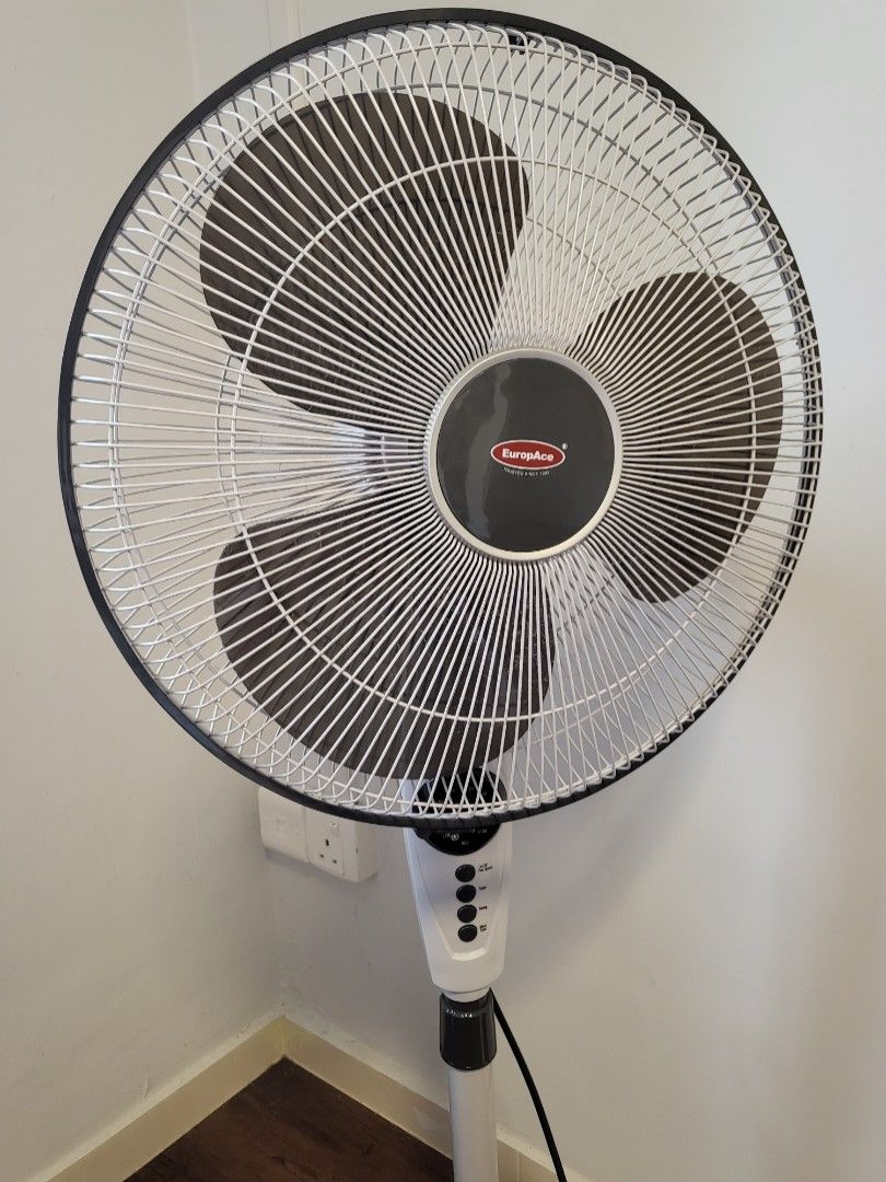 Reserved. EuropAce Fan with working remote control, Furniture & Home ...