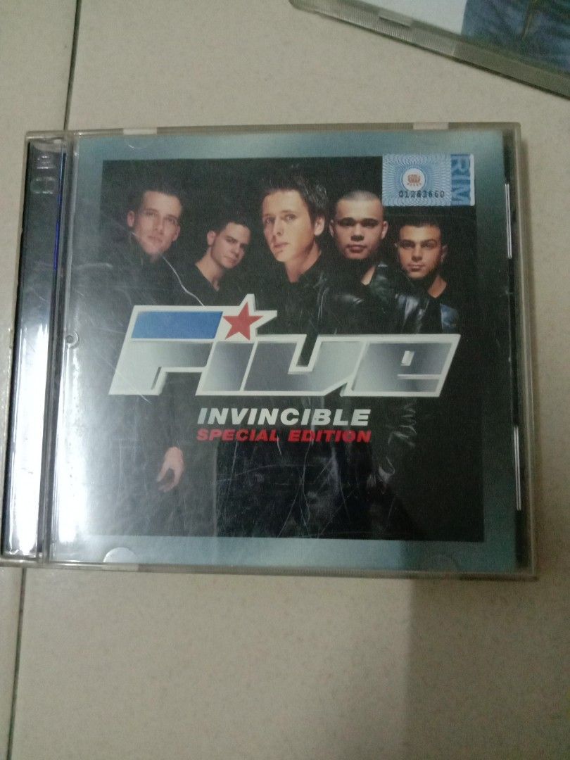 Five- Invincible -Special Edition Double CD, Hobbies & Toys, Music ...