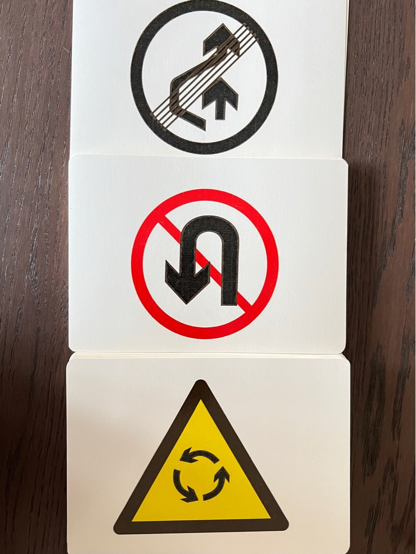 Flash Cards Traffic Signal with Chinese learning, Hobbies & Toys, Toys ...