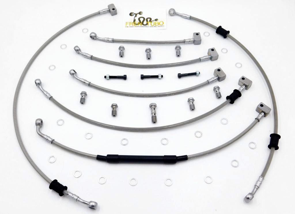 Fren Tubo Street Legal Brake Line Kit "Type 1" Yamaha MT-09 17-20, MT ...