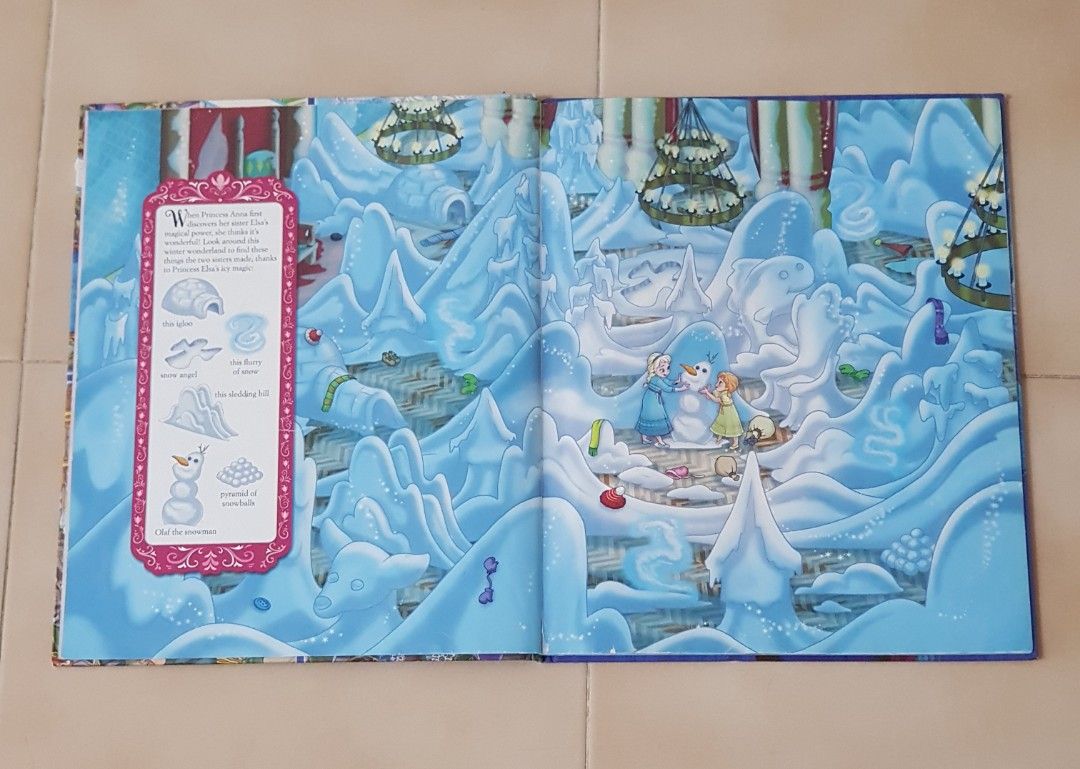 Frozen look and find, Hobbies & Toys, Books & Magazines, Children's ...