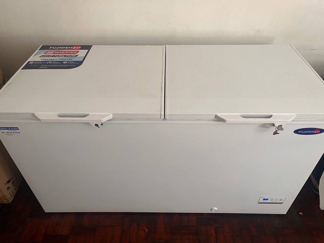 Fujidenzo 17 cu. ft. Chest Type Inverter Freezer, TV & Home Appliances ...