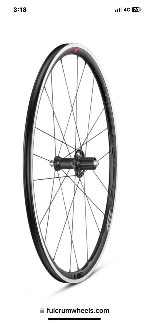 Fulcrum Racing 3 Disc Brake Wheelset, Sports Equipment, Bicycles ...
