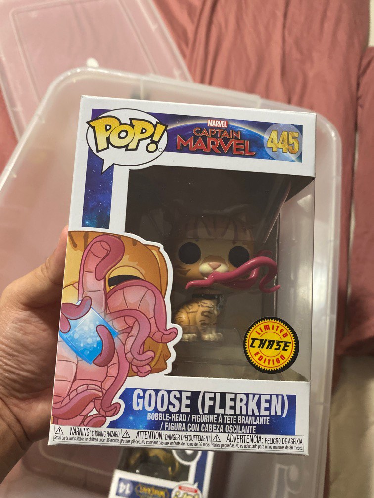 Funko POP Goose Miss Marvel Chase, Hobbies & Toys, Toys & Games on ...
