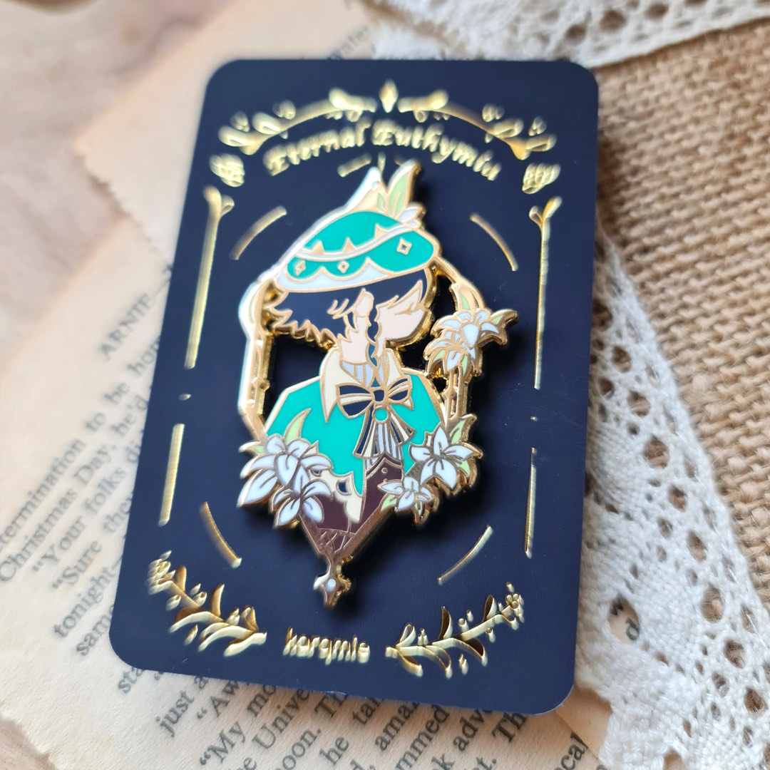 Genshin Impact Venti Enamel Pin, Hobbies & Toys, Memorabilia ...