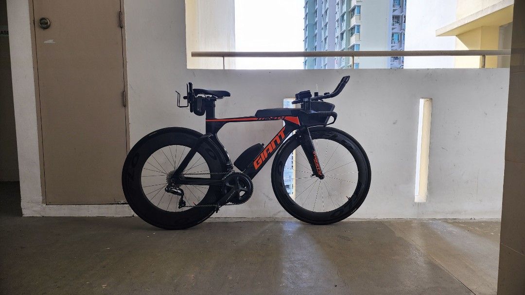 Giant Trinity Adv Pro 2 (XS) TT/ triathlon bike, Sports Equipment ...