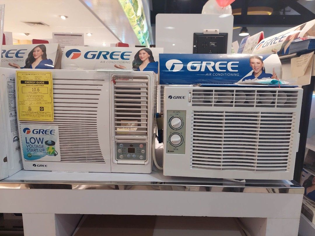 GREE FULL DC INVERTER WINDOW TYPE, TV & Home Appliances, Air ...