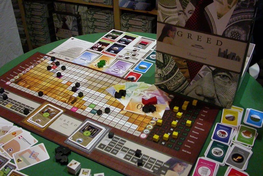 Greed Incorporated Board Game Boardgames, Hobbies & Toys, Toys & Games ...