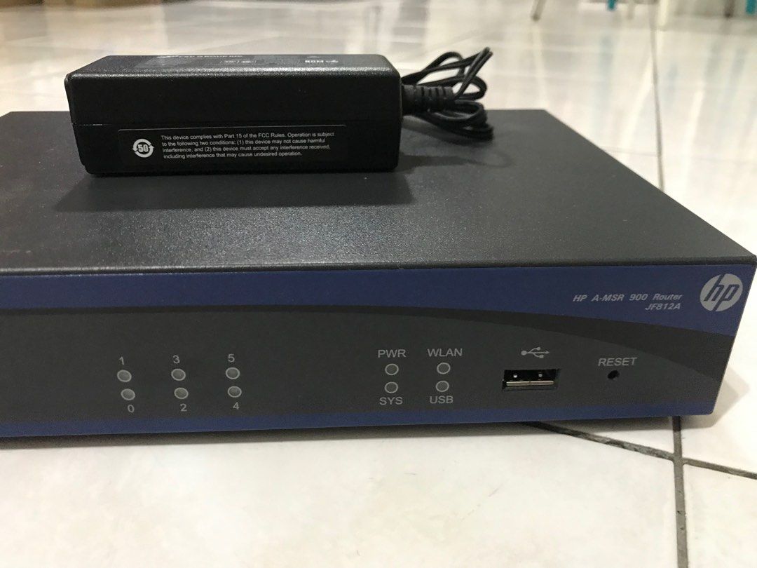 HPe H3C A-MSR 900 Router, Computers & Tech, Parts & Accessories ...