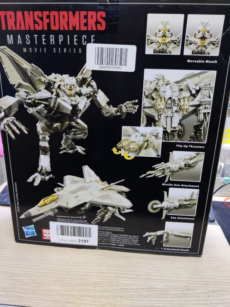HASBRO TAKARA TOMY TRANSFORMERS MASTERPIECE MOVIE SERIES, Hobbies ...