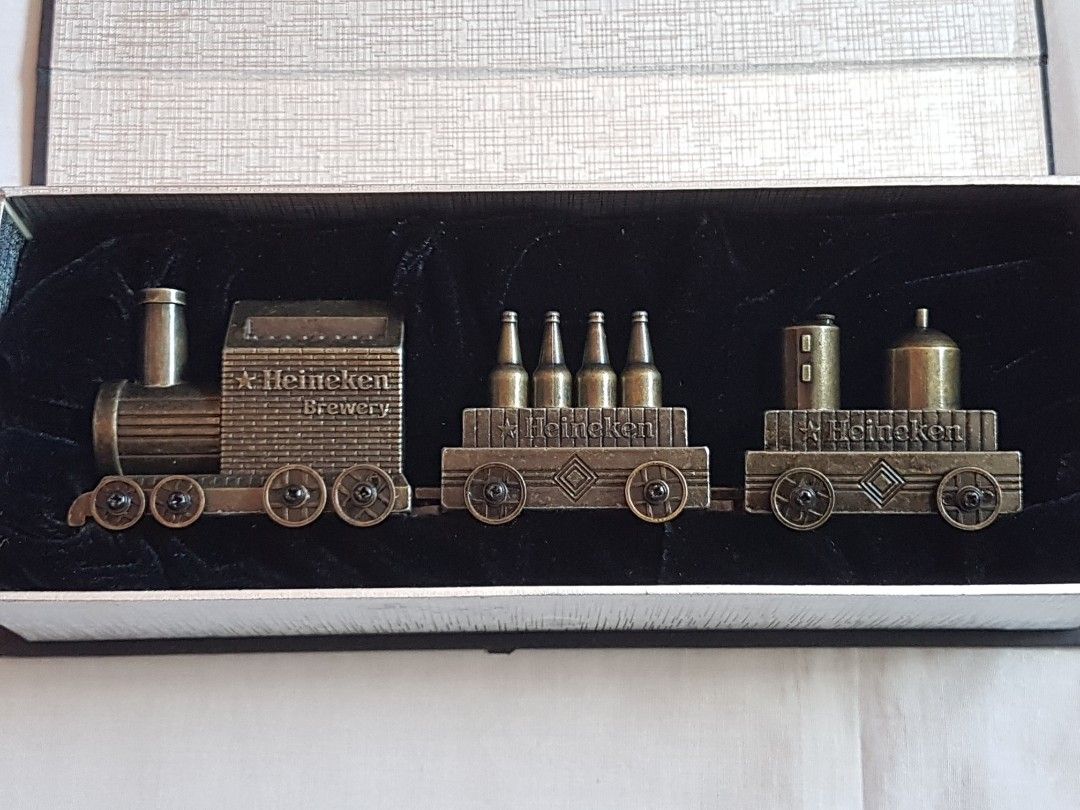 Heineken Metal Train With Bottle Opener & Flashlight, Hobbies & Toys ...
