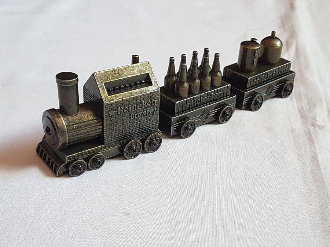 Heineken Metal Train With Bottle Opener & Flashlight, Hobbies & Toys ...
