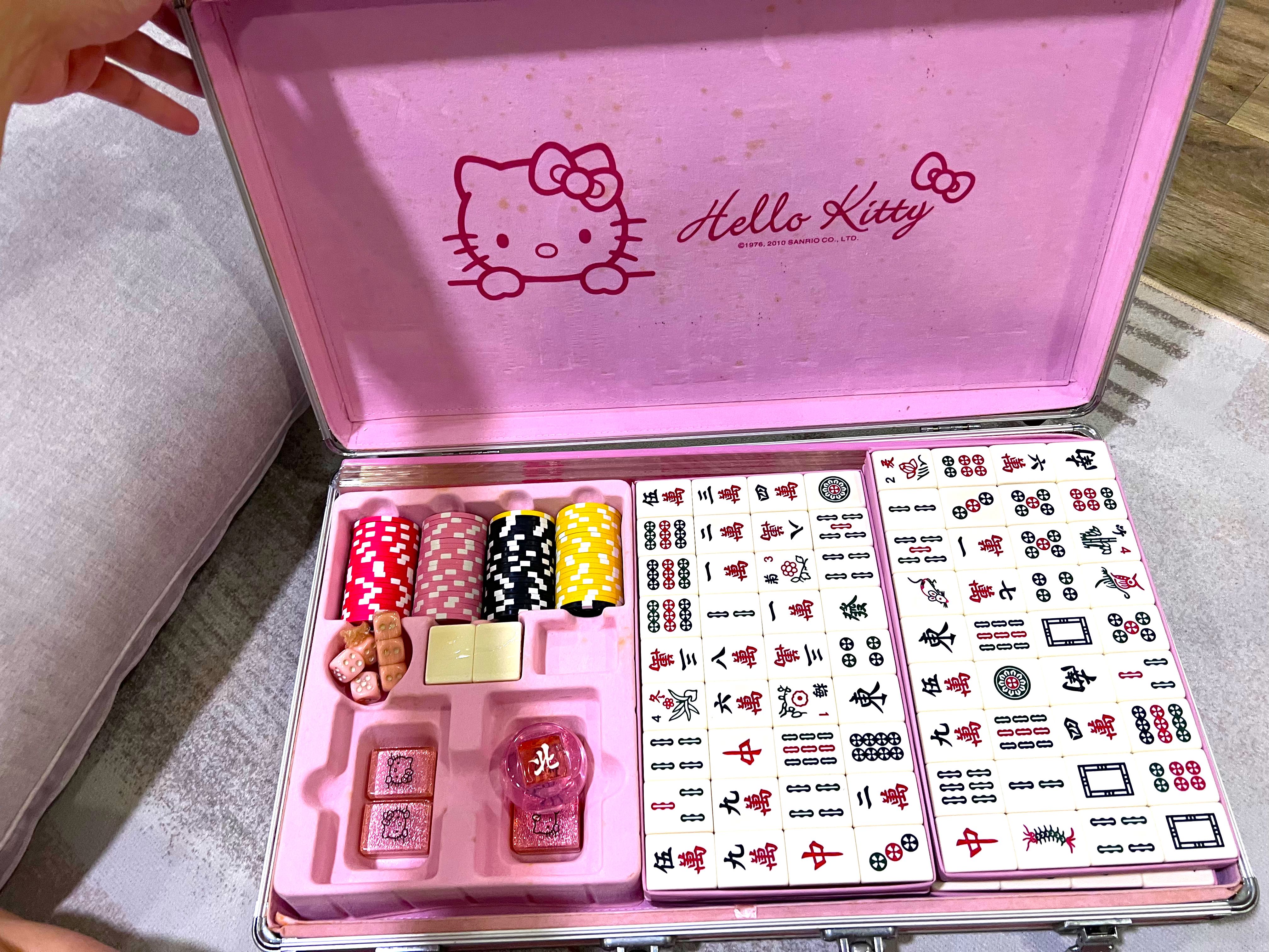 Hello kitty mahjong tiles big, Hobbies & Toys, Toys & Games on Carousell