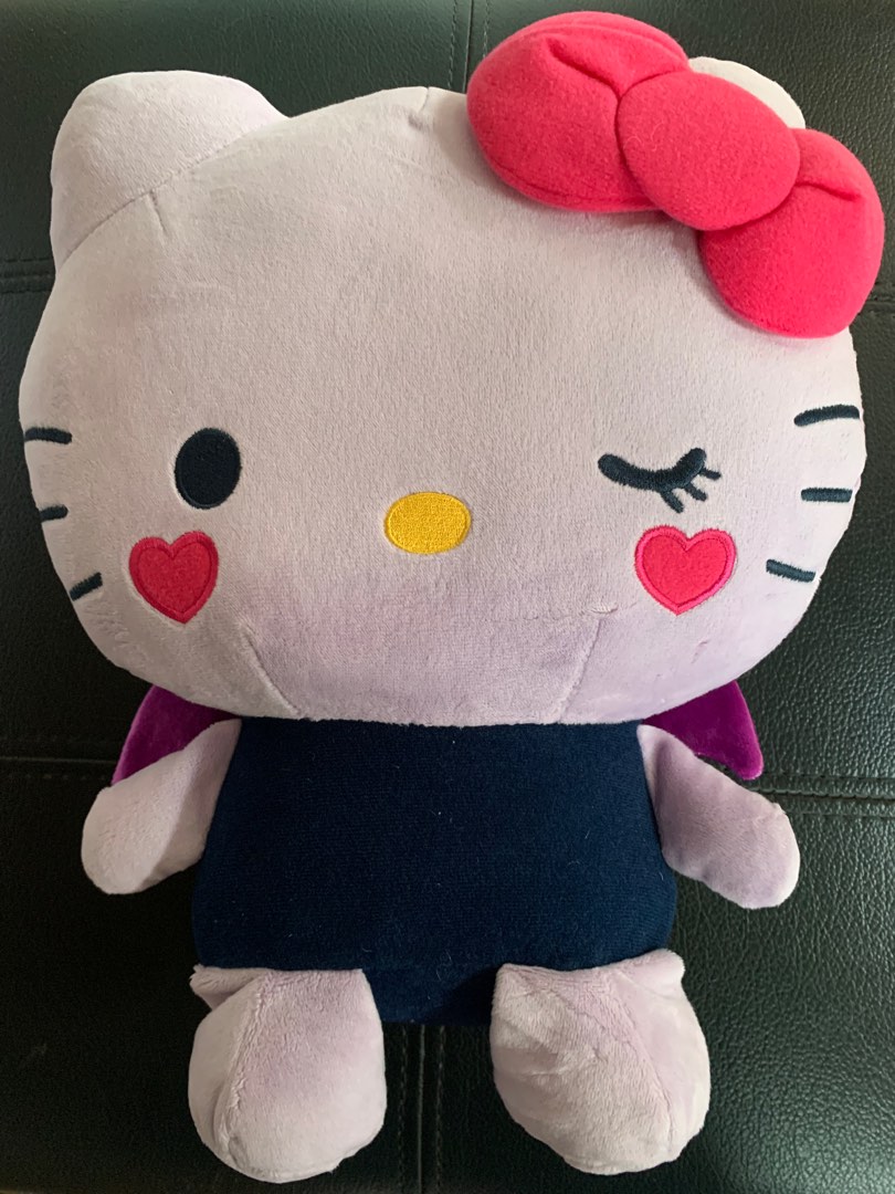 Hello Kitty Purple Koakuma Heart Doll Big Plush on Carousell