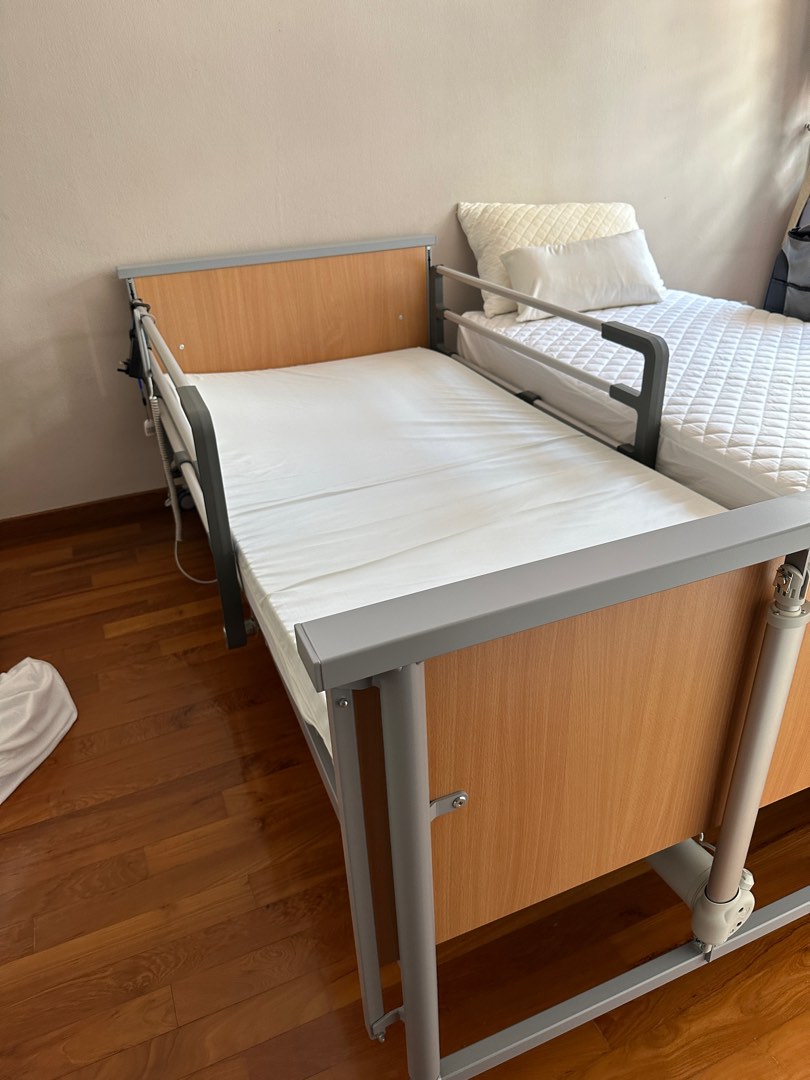 Hospital Bed, Furniture & Home Living, Furniture, Bed Frames ...