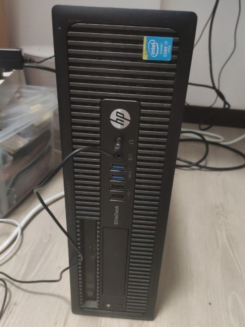 Hp Elitedesk G Intel I Desktop Pc Computers Tech Desktops On Carousell