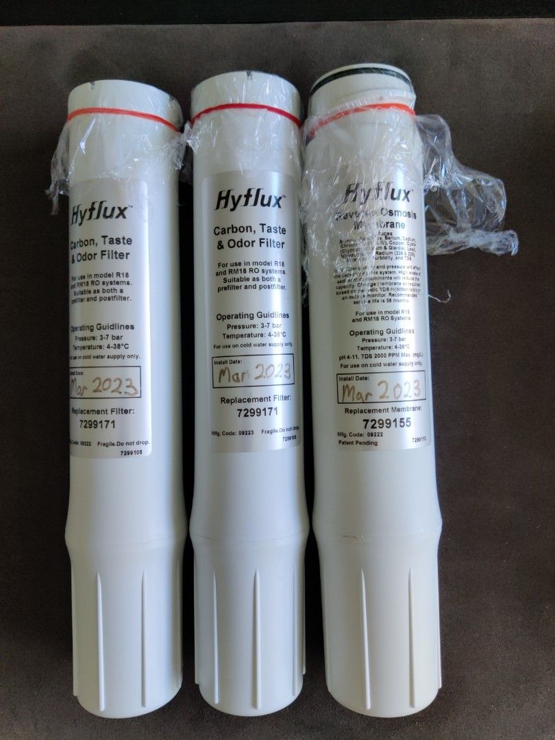 Hyflux RO S Water System Filters, TV & Home Appliances, Kitchen ...