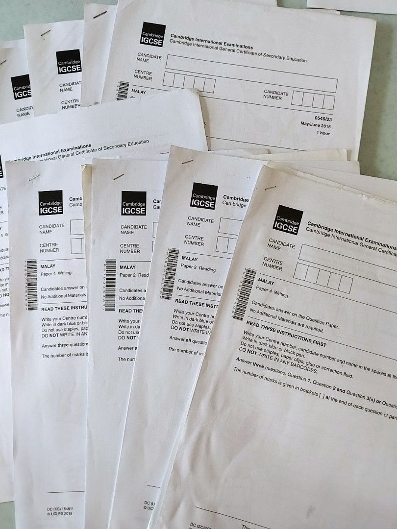 IGCSE Malay Past year paper, Hobbies & Toys, Books & Magazines ...