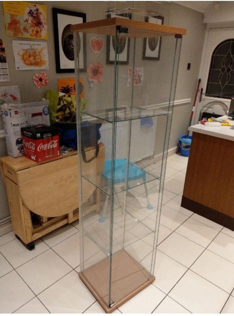 Ikea Detolf display cabinet, Furniture & Home Living, Furniture ...