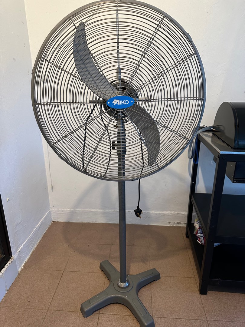 Industrial stand fan, Furniture & Home Living, Lighting & Fans, Fans on ...