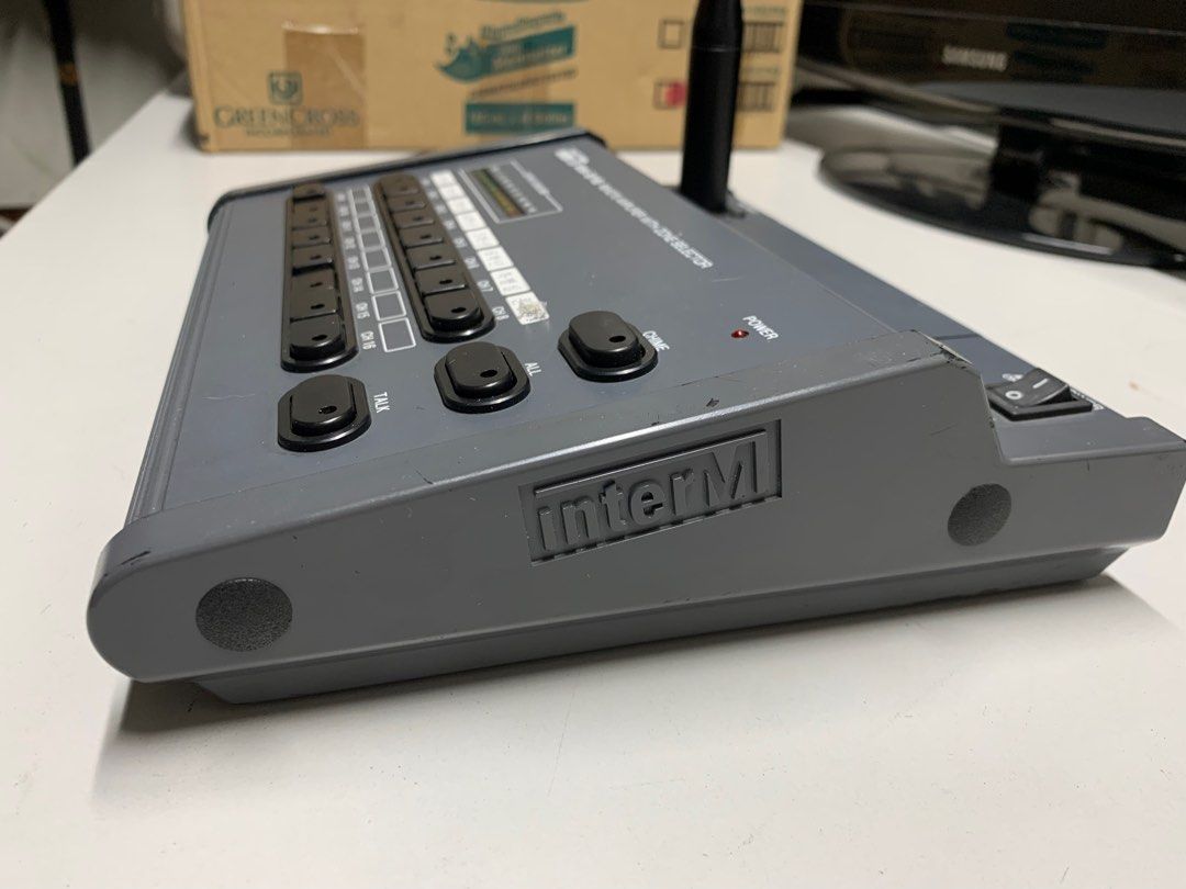 interM Remote Mic Amplifier with Zone Selector, Audio, Microphones on ...