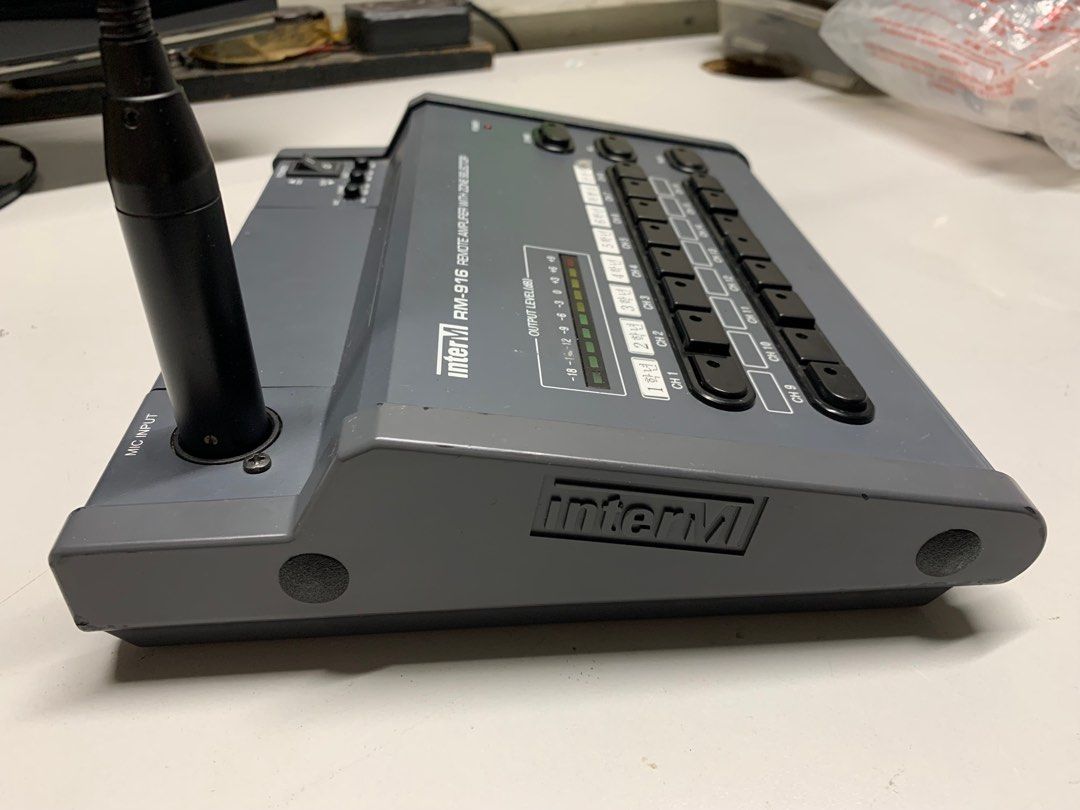 interM Remote Mic Amplifier with Zone Selector, Audio, Microphones on ...
