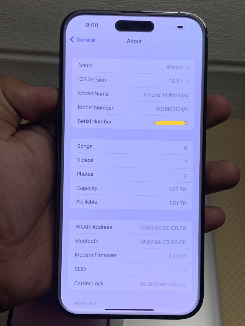iPhone 14 Pro Max 1TB Dual sim factory unlocked complete package ...