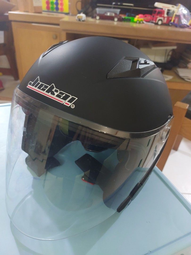 JIEKAI Helmet, Motorcycles, Motorcycle Apparel on Carousell