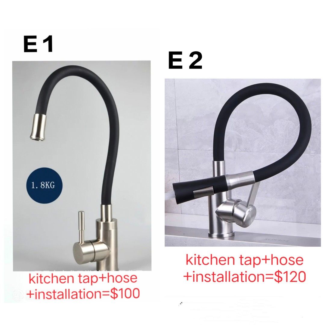 Kitchen Tap/water tap/sink tap/kitchen sink tap/faucet, Furniture & Home Living, Bathroom ...