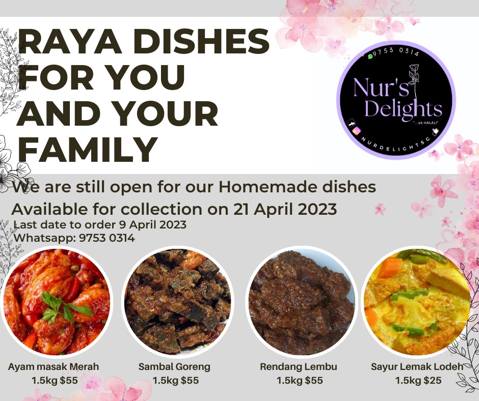 Lauk Raya, Food & Drinks, Local Eats on Carousell