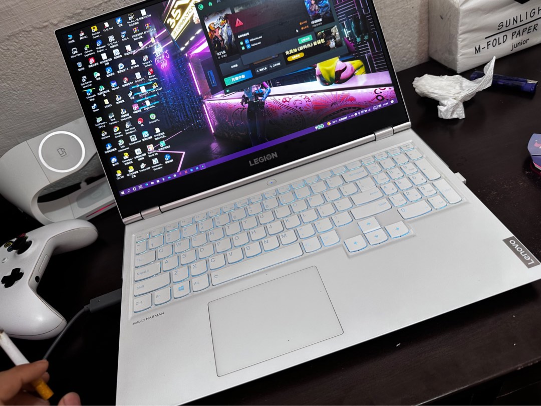 Legion game Laptop White limited edition, Computers & Tech, Laptops ...