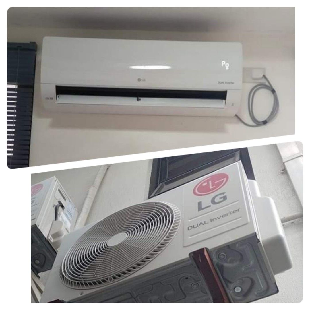 LG DUAL INVERTER SPLIT TYPE AIRCON WITH FREE INSTALLATION, TV & Home ...