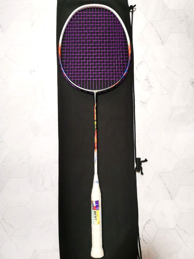 Li Ning Air Force 80 Lite LiNing Airforce 80 Badminton Racket with Li ...