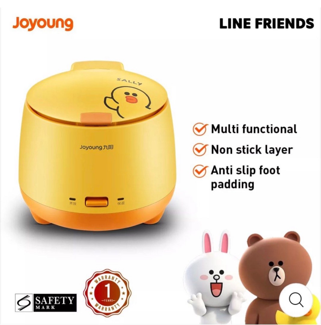 Line Friends Rice Cooker, TV & Home Appliances, Kitchen Appliances ...