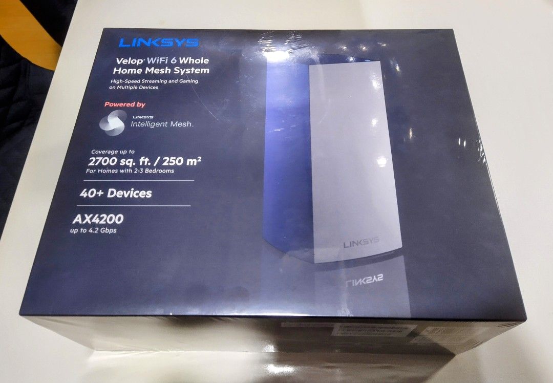 Linksys Velop AX4200 WiFi 6 Mesh Router, Computers & Tech, Parts & Accessories, Networking on ...