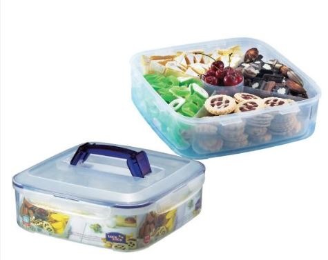 LocknLock Official Appetizer and Dessert Case Food Container 6.5L ...