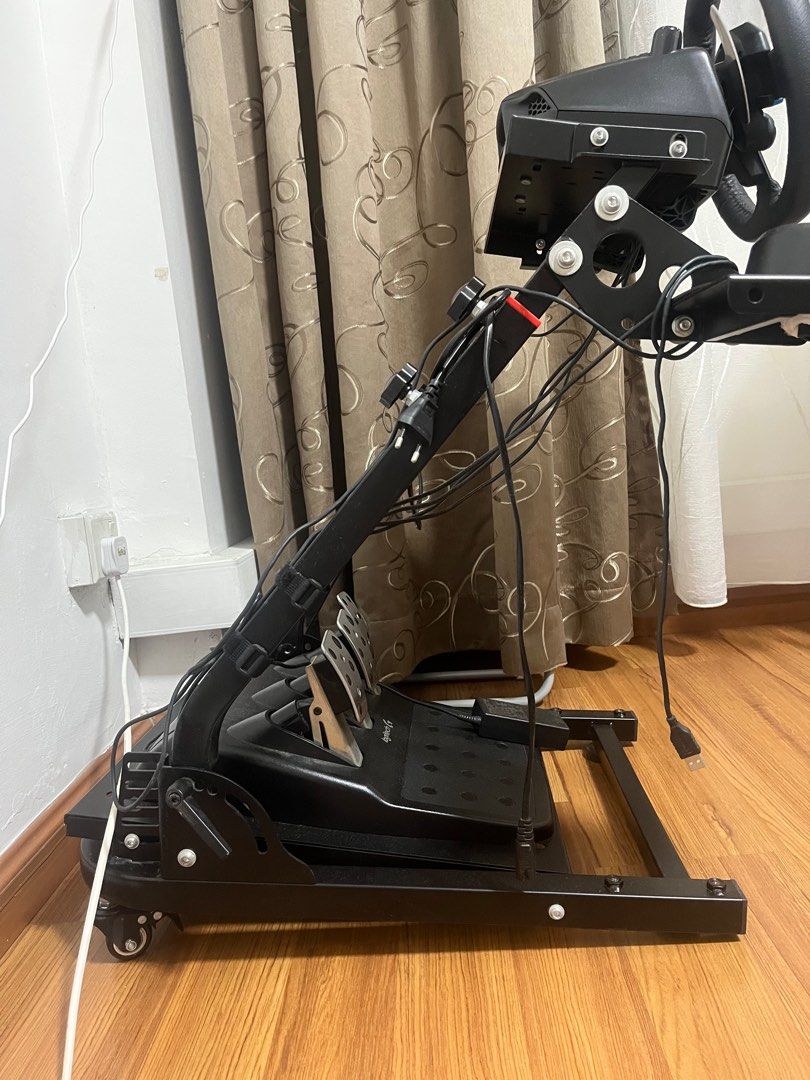 Logitech G29 + shifter and foldable stand, Video Gaming, Gaming ...