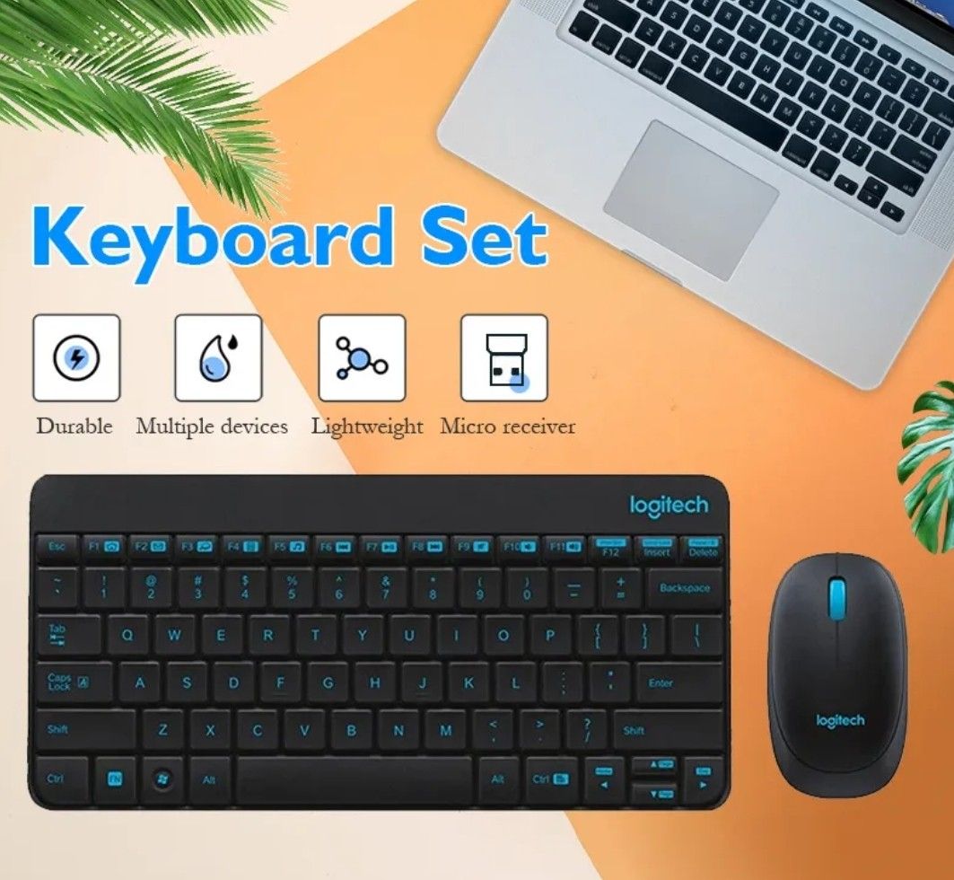 Logitech Wireless Keyboard Set Computers Tech Parts Accessories Computer Keyboard On