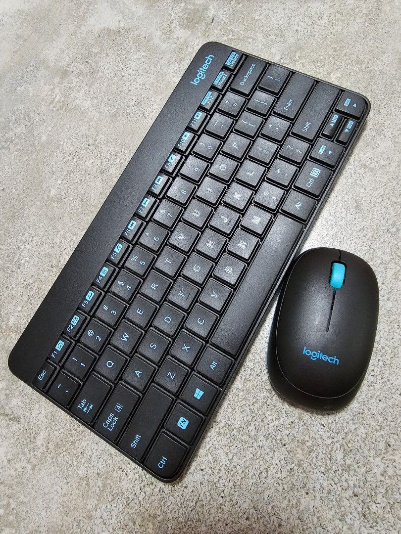 Logitech Wireless Keyboard Set Computers Tech Parts Accessories Computer Keyboard On