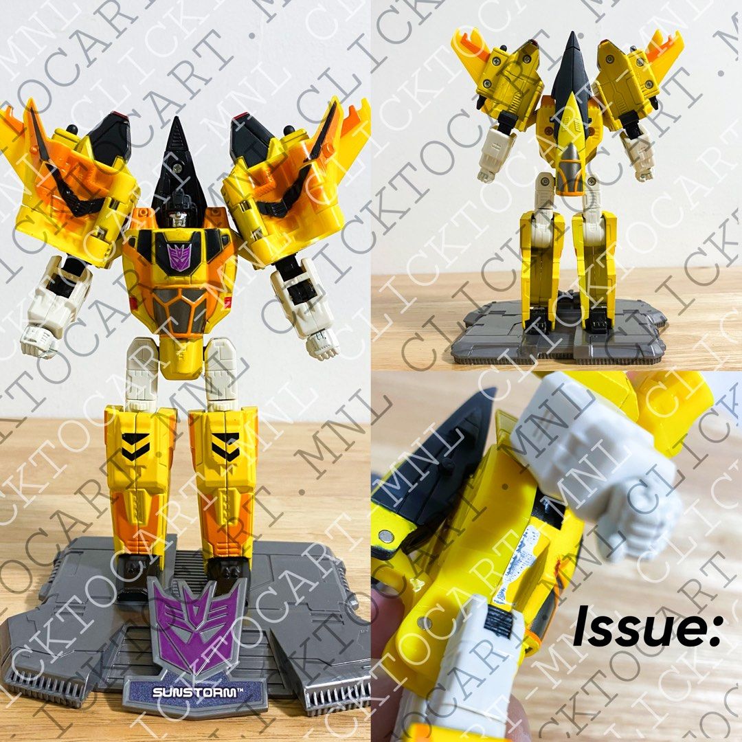 Loose Titanium Series Diecast Sunstorm Transformers, Hobbies & Toys ...