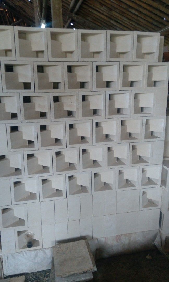 Loster beton minimalis ukuran 20x20, Perabotan Rumah di Carousell