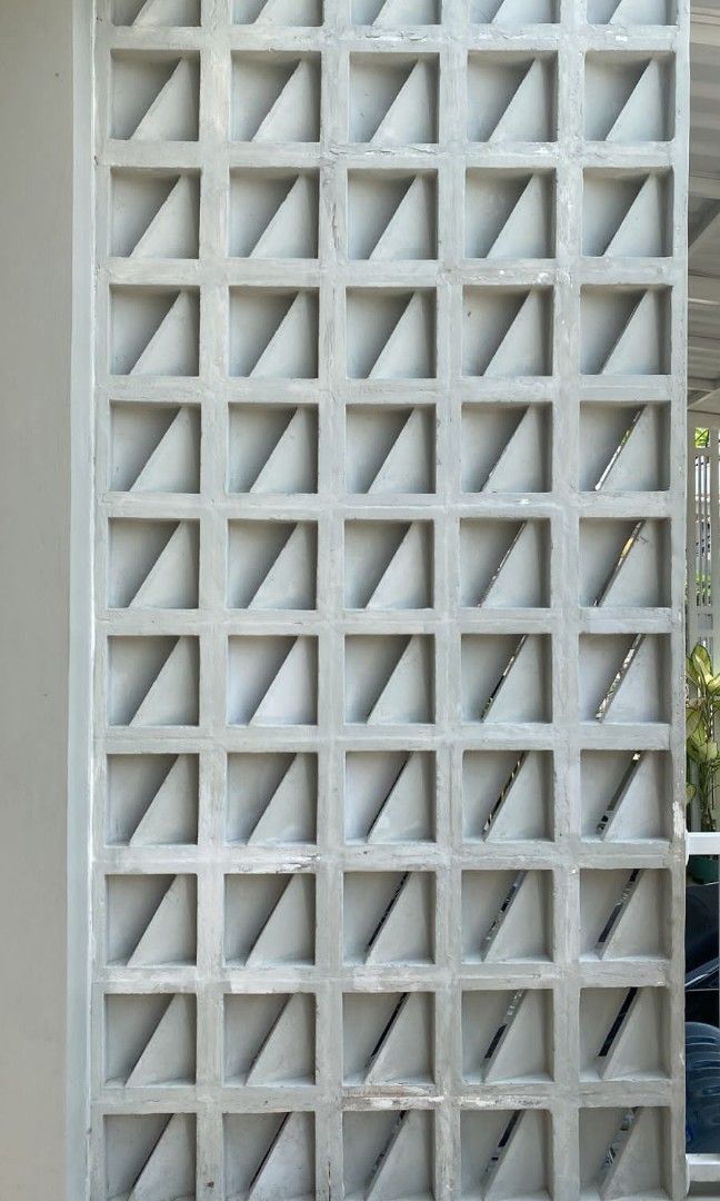 Loster beton minimalis ukuran 20x20, Perabotan Rumah di Carousell