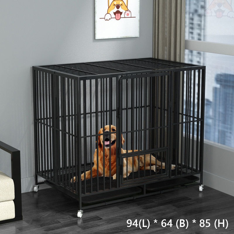 L/XL/XXL Foldable Cage Thick Collapsible Cage Crate Solid Steel Anti ...