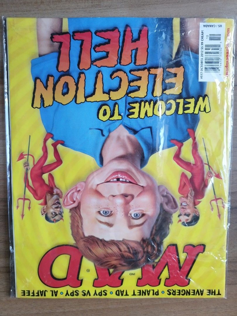 Mad magazine. Welcome to election hell. Oct 2012, Hobbies & Toys, Books ...