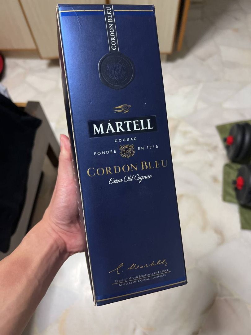 Martell Gordon Bleu VOL 70cl ABV 40% cognac, Food & Drinks, Alcoholic ...