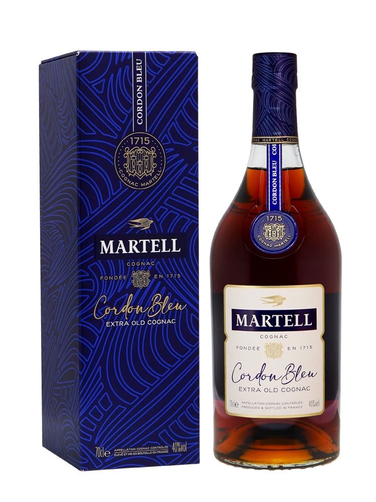 Martell Gordon Bleu VOL 70cl ABV 40% cognac, Food & Drinks, Alcoholic ...